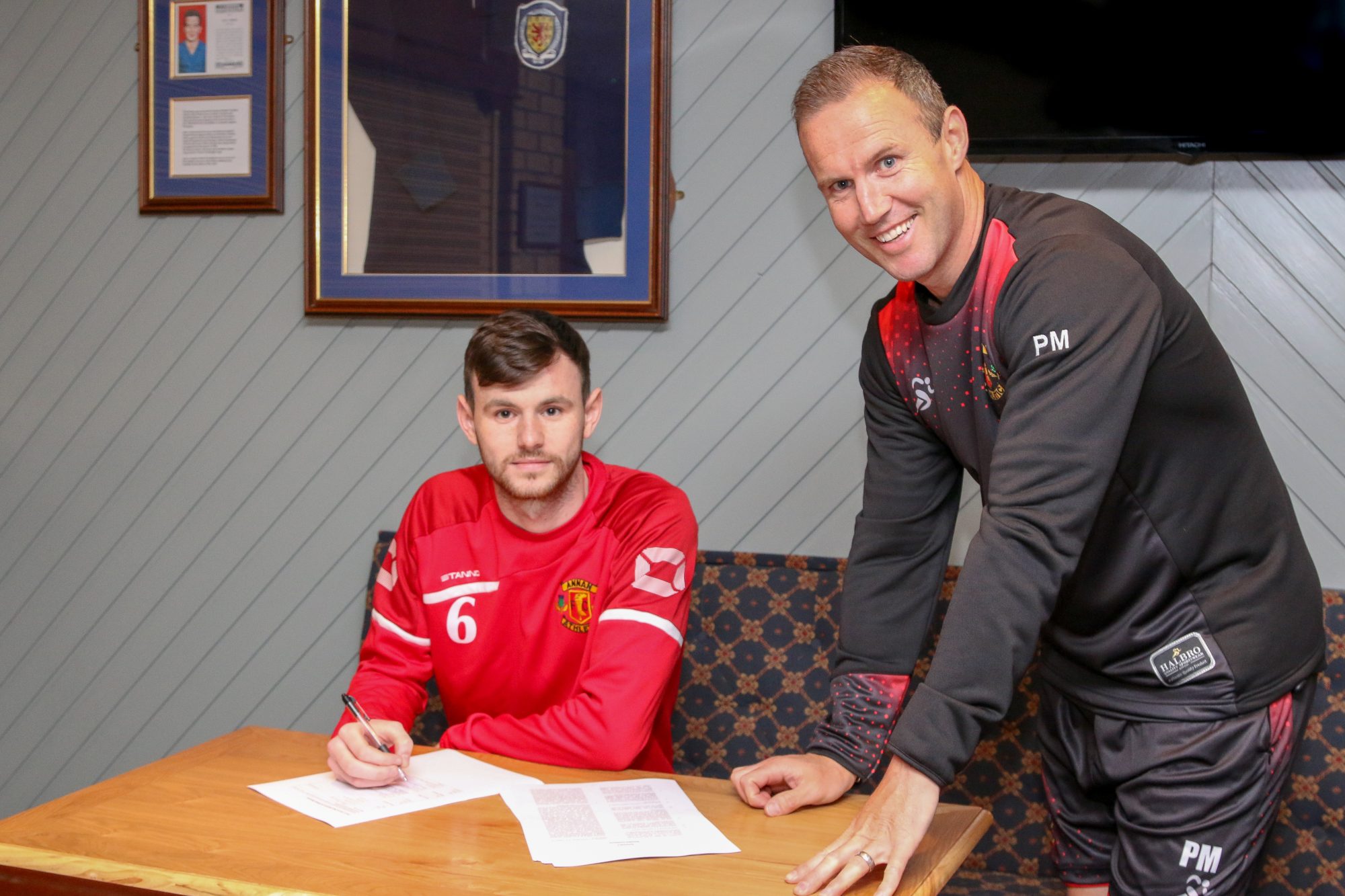 New Signing- David Wilson - Annan Athletic FC