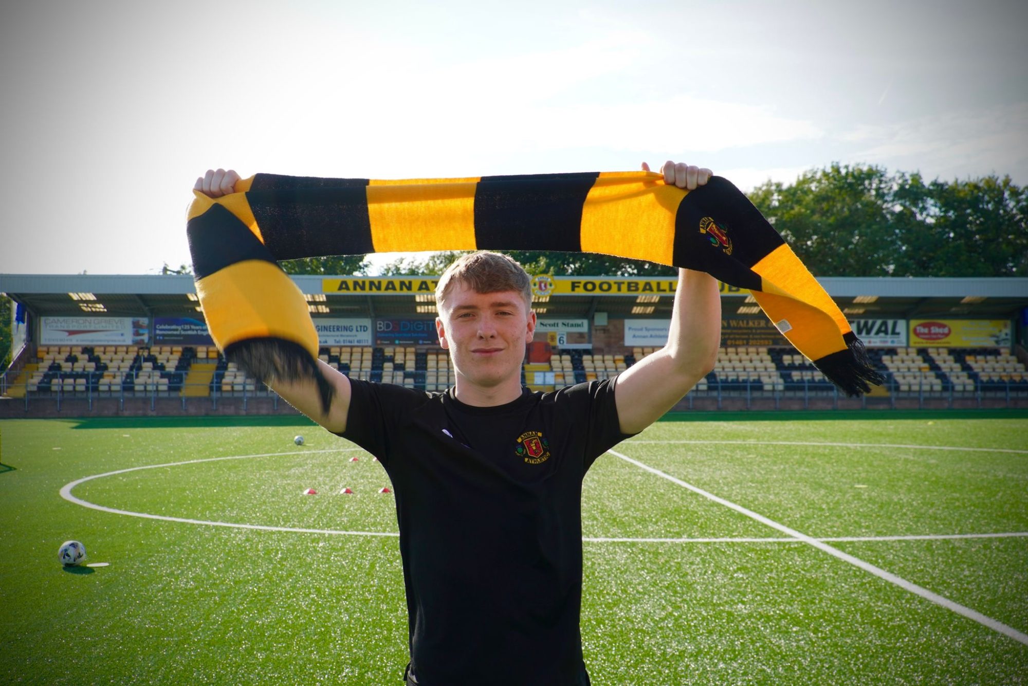 NEW SIGNING: Gio Clarke - Annan Athletic FC